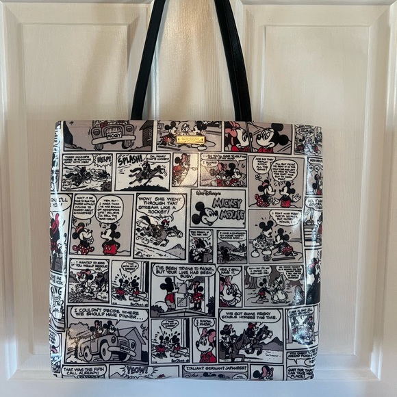 kate spade | Bags | Kate Spade Disney Minnie Mouse Comic Book Rare ...